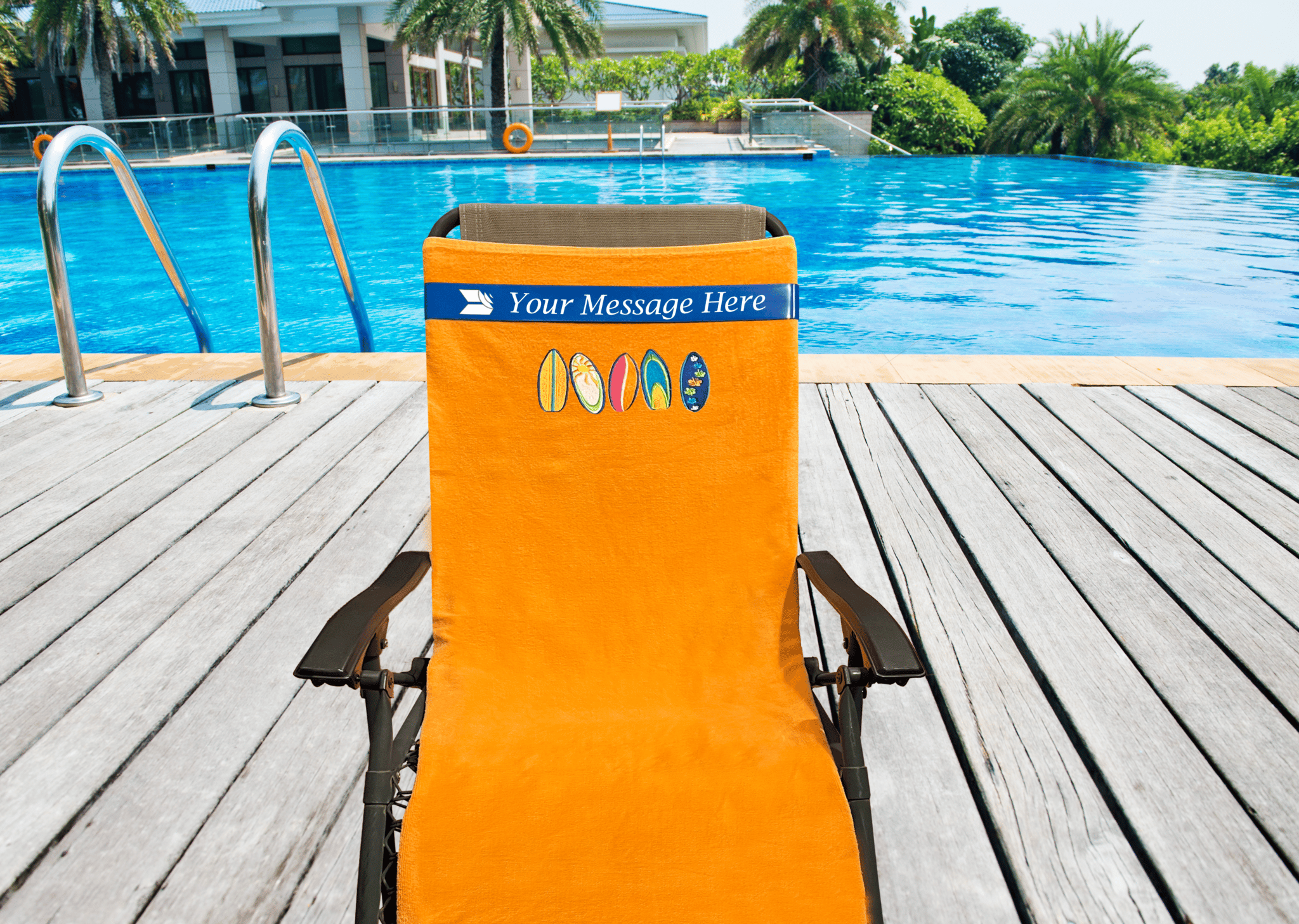 PromoStretch® Chair Bands - Aero Rubber